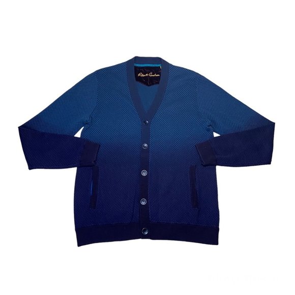 Robert Graham | Sweaters | Robert Graham Button Cardigan Preppy Sweater ...